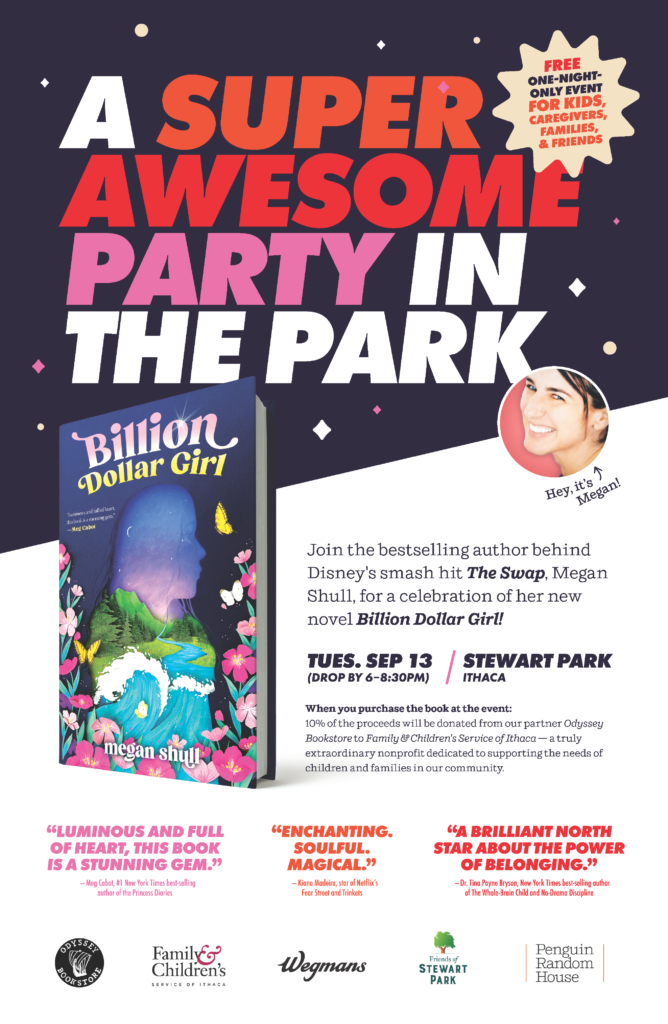 Super Awesome Party in the Park with Megan Shull, September 13th, 2022 ...